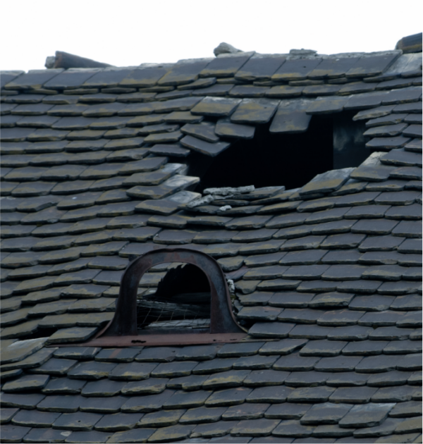 Expert Debris Damage Roof Repair and Maintenance by Tuff Roof